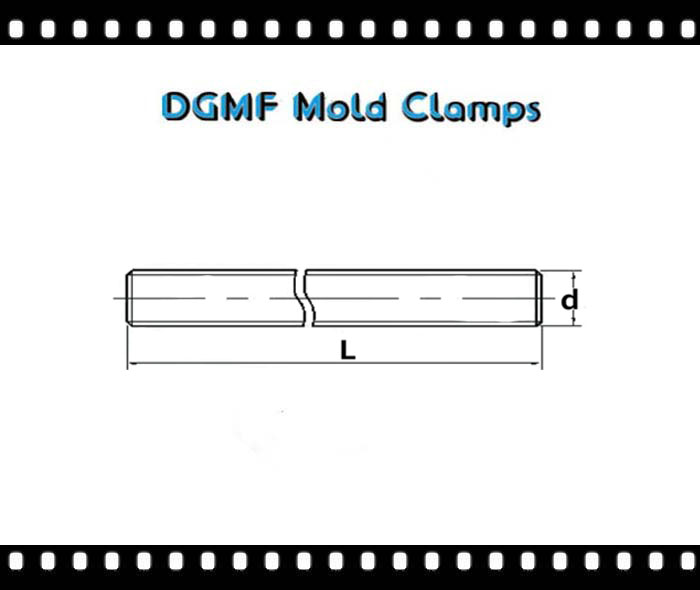 DGMF 304 Stainless Steel Left-Hand Threaded Rods – DGMF Mold Clamps Co ...